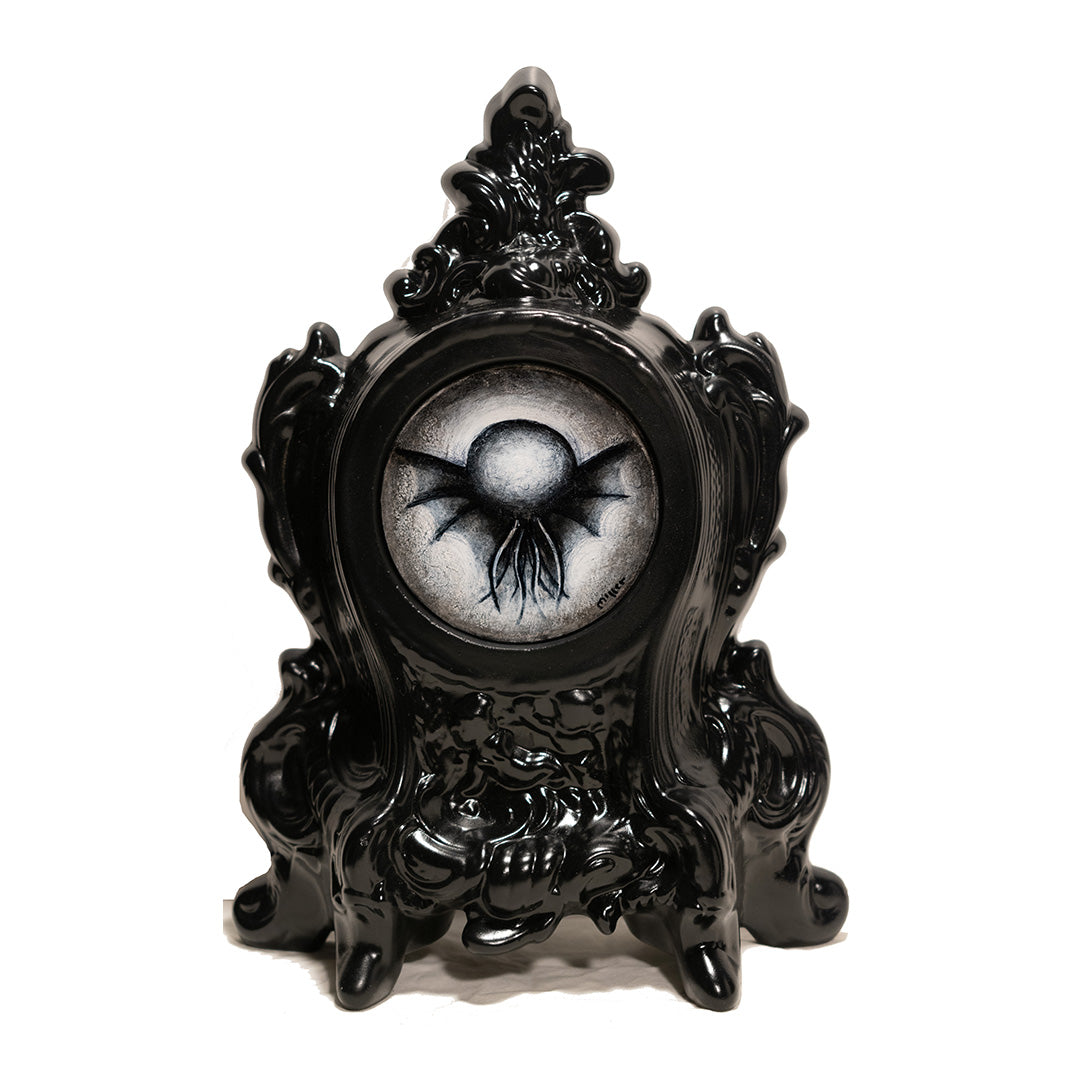 Cthulhu Head, in Ceramic Clock Pedestal Frame, Acrylic Art Painting by ...