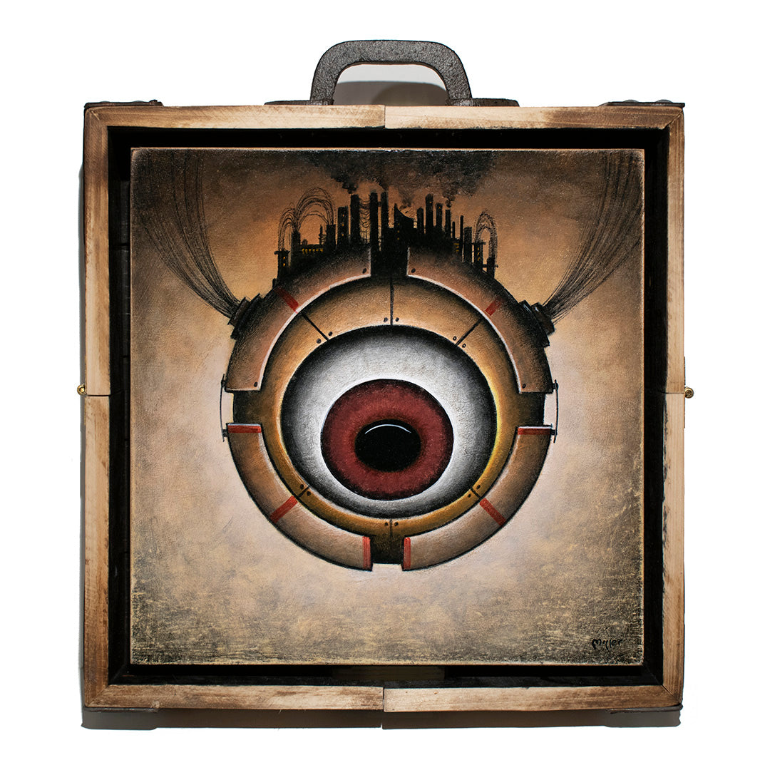 Suspended Eye, Acrylic Art Painting by Autumn Justine Miller – Art of ...